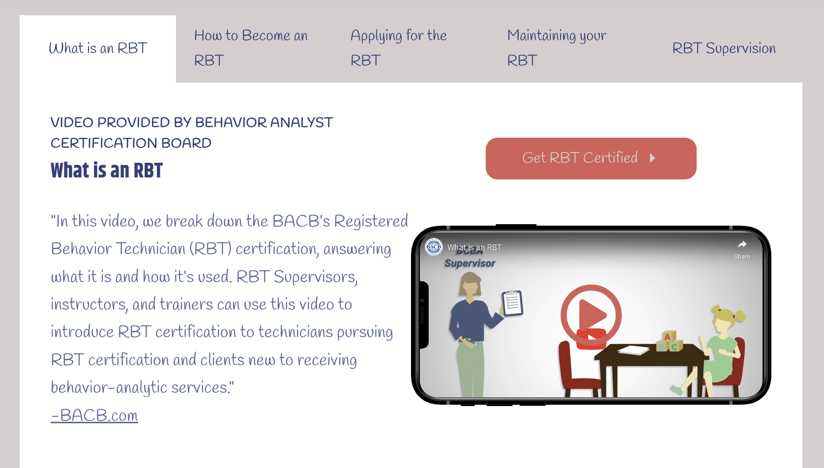 Empowering Futures: BACB's 5 Must-Watch Videos for Budding RBTs!