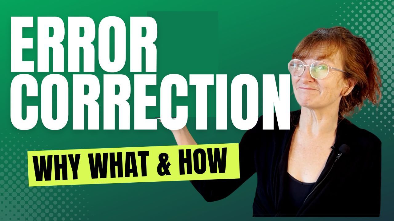 Error correction | ELT-Training | Jo Gakonga