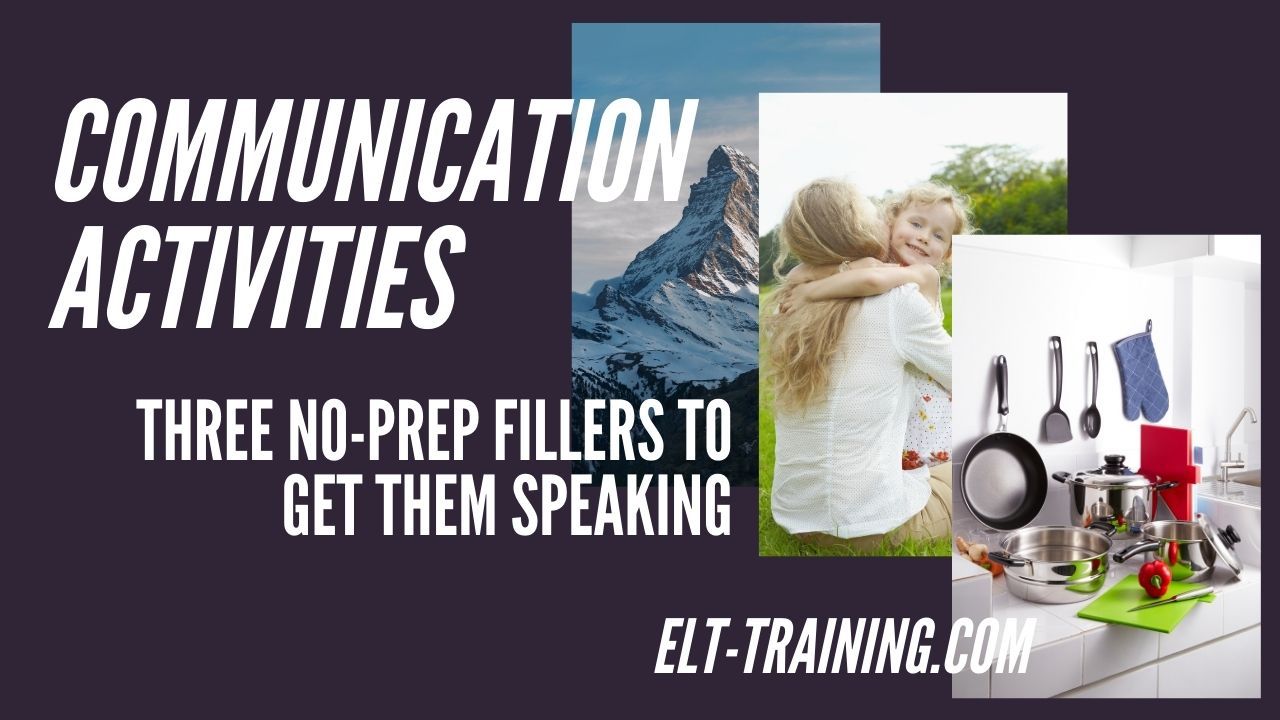 Three great filler ideas | ELT-Training | Jo Gakonga