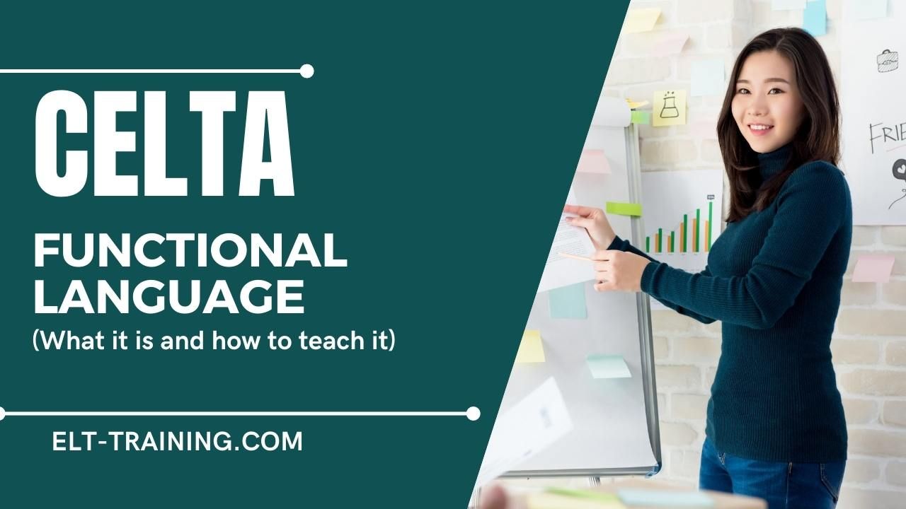 CELTA - Functional language | ELT-Training | Jo Gakonga