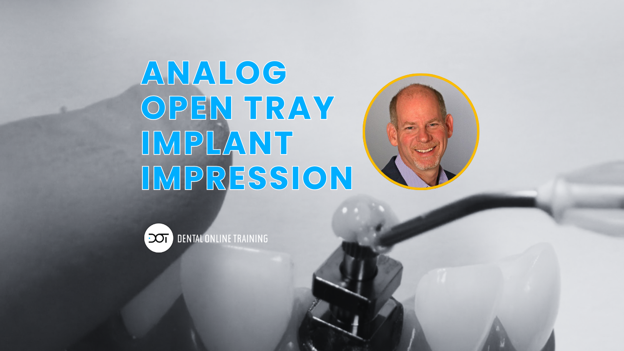 Analog Open Tray Implant Impression Mini Tip