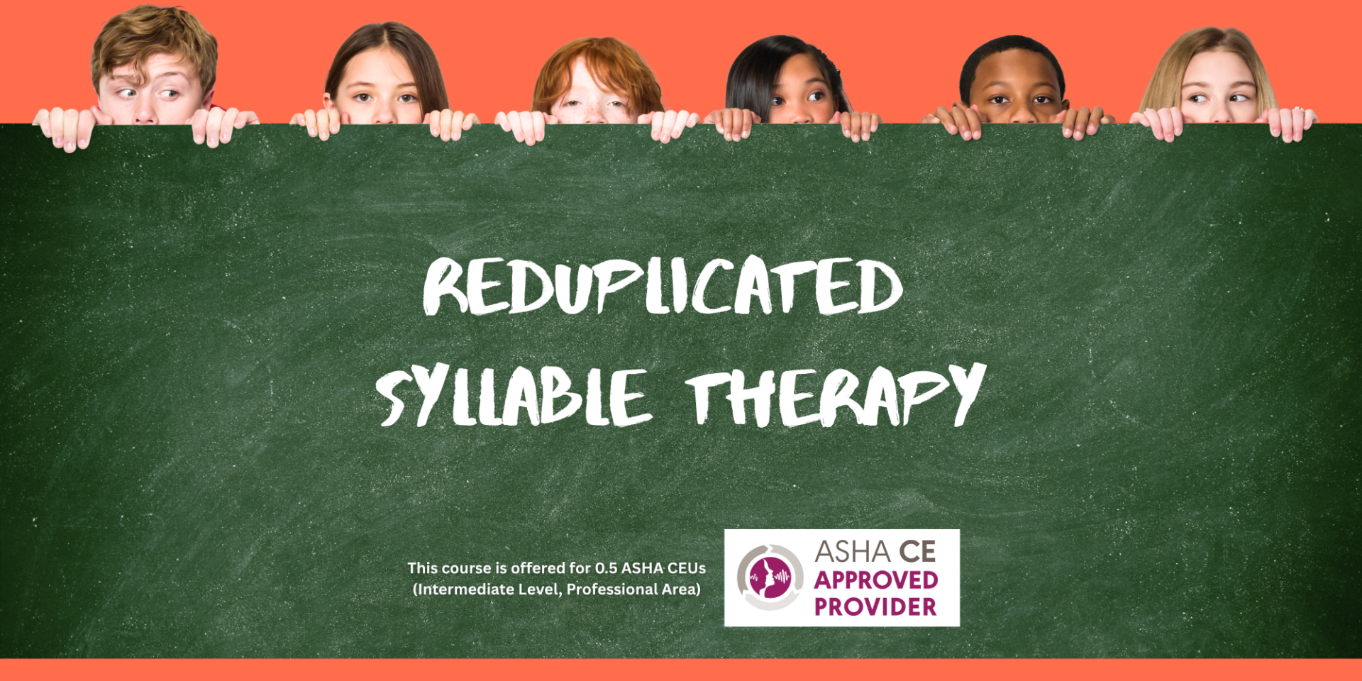 Reduplicated Syllable Therapy