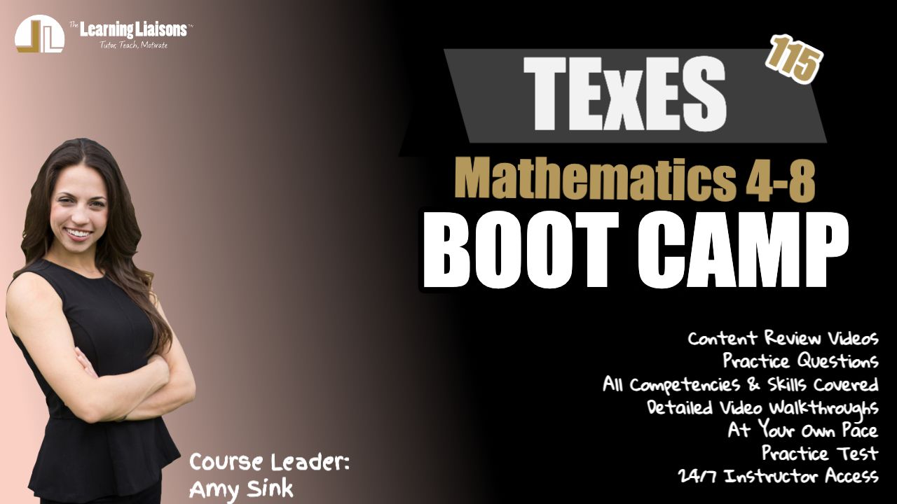 TExES 115 Mathematics 4-8 Boot Camp [1 Year Access]