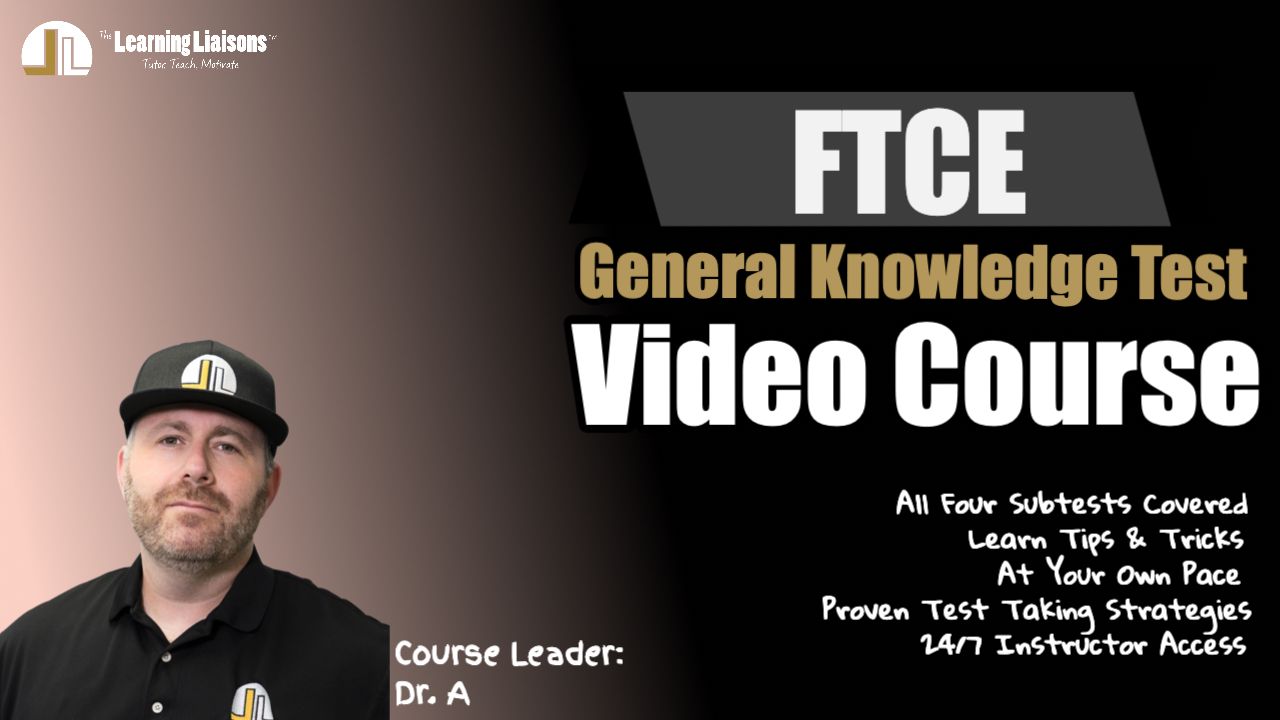 FTCE GKT Strategy Video Course [2 Year Access]