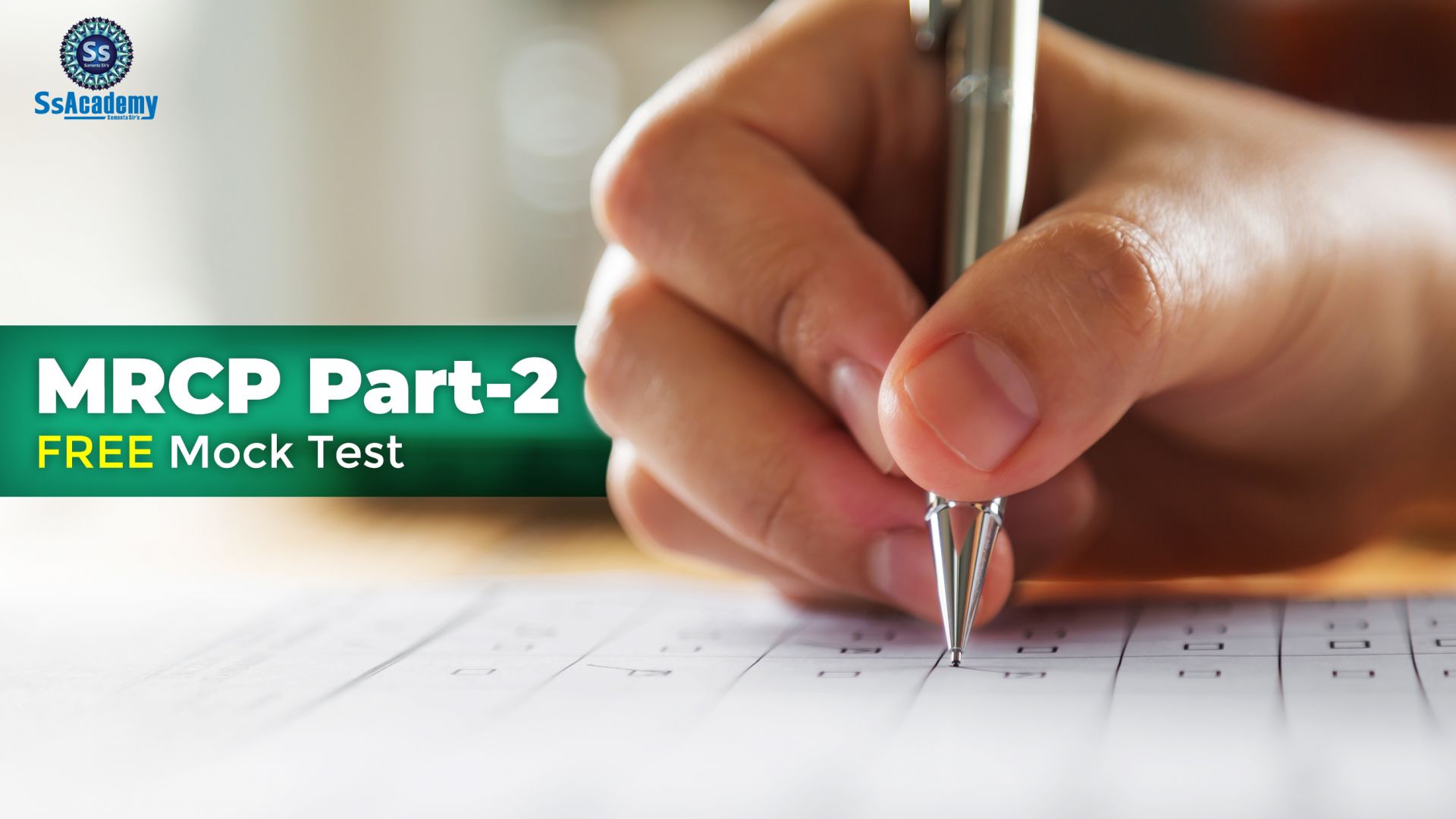 MRCP Part-2 Questions - Free Mock Tests ! (Based On RCP)