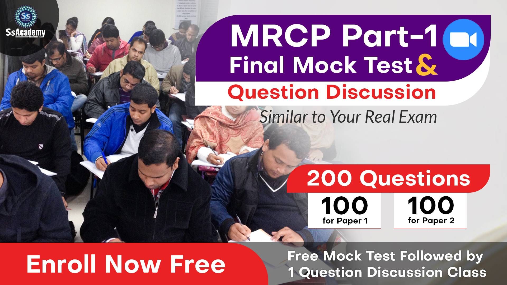MRCP Part - 1 Final Mock Test & Question Discussion