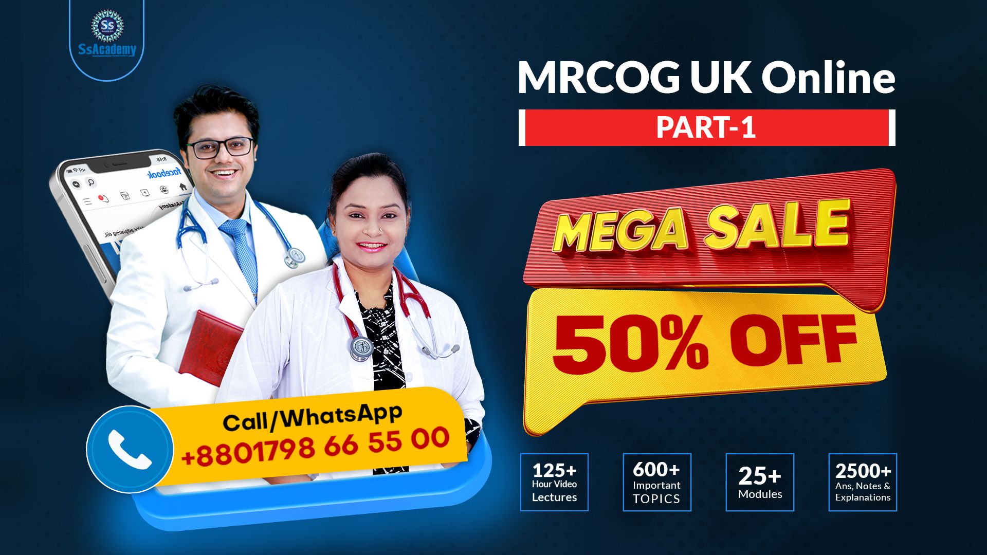 MRCOG Part-1 [1 Month]