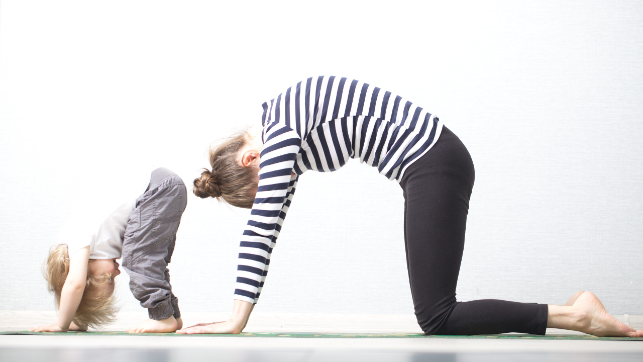 Baby, toddler & child yoga breathing techniques: snake breath